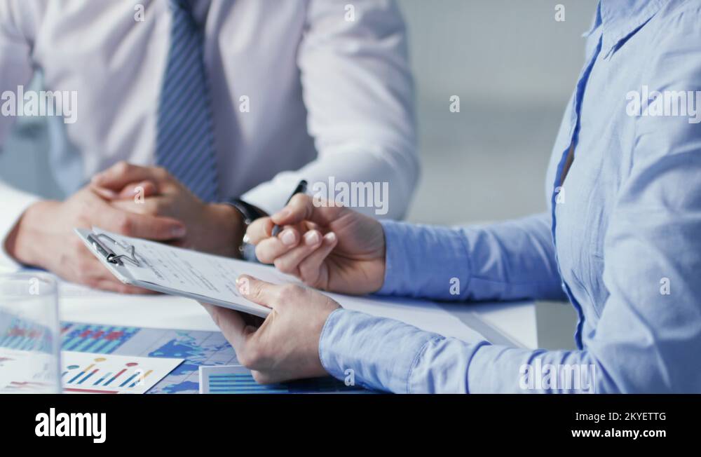 Woman form filling Stock Videos & Footage - HD and 4K Video Clips - Alamy