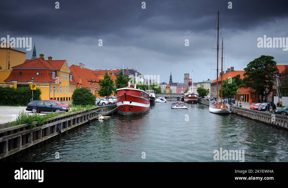Copenhagen river boat people Stock Videos & Footage - HD and 4K Video ...