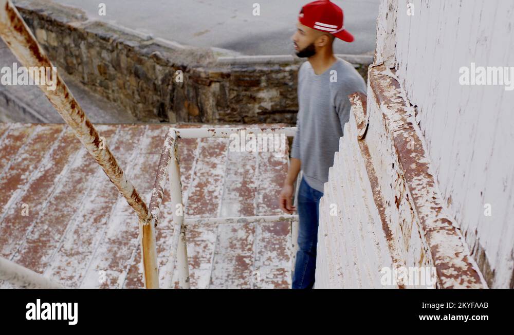 Old man walking up steps Stock Videos & Footage - HD and 4K Video Clips ...