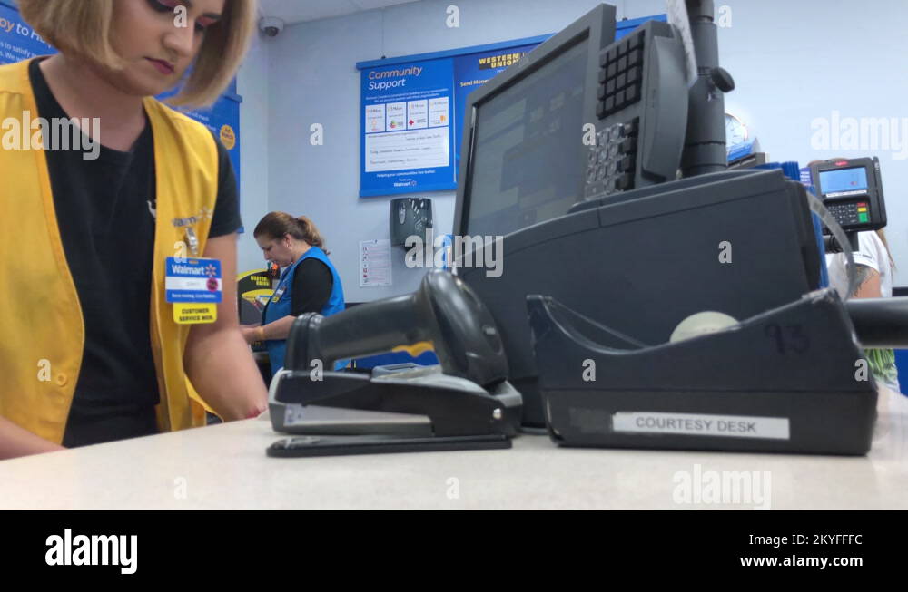 Supermarket customer service receipt Stock Videos & Footage - HD and 4K ...