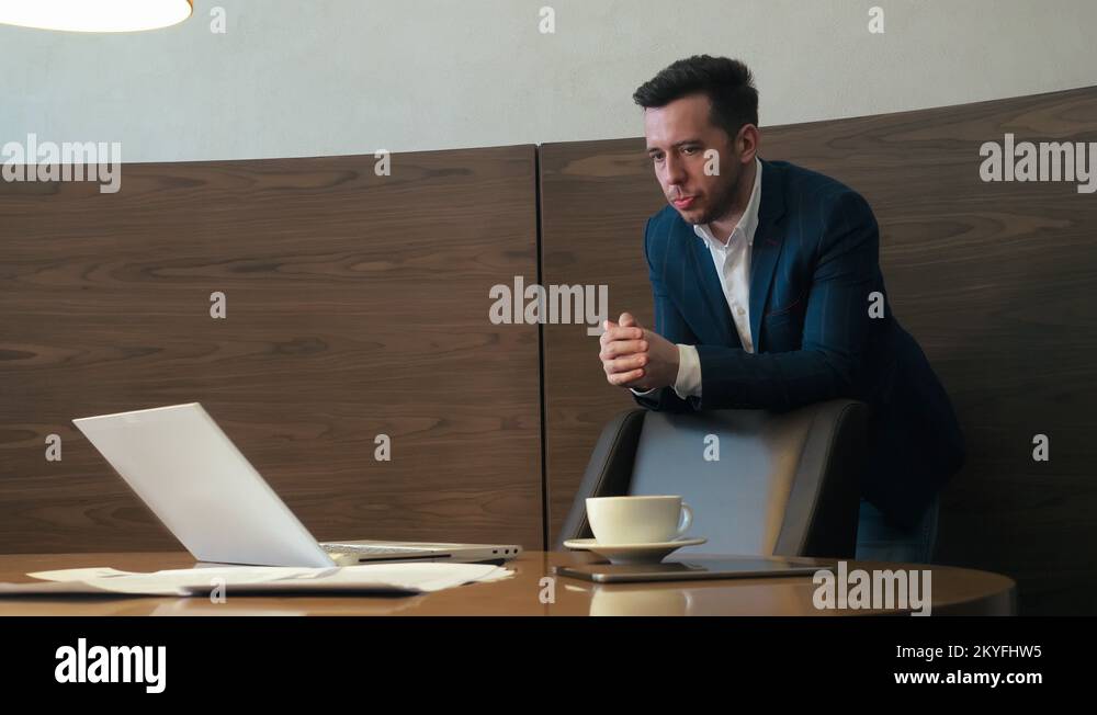 Man standing behind chair Stock Videos & Footage - HD and 4K Video ...