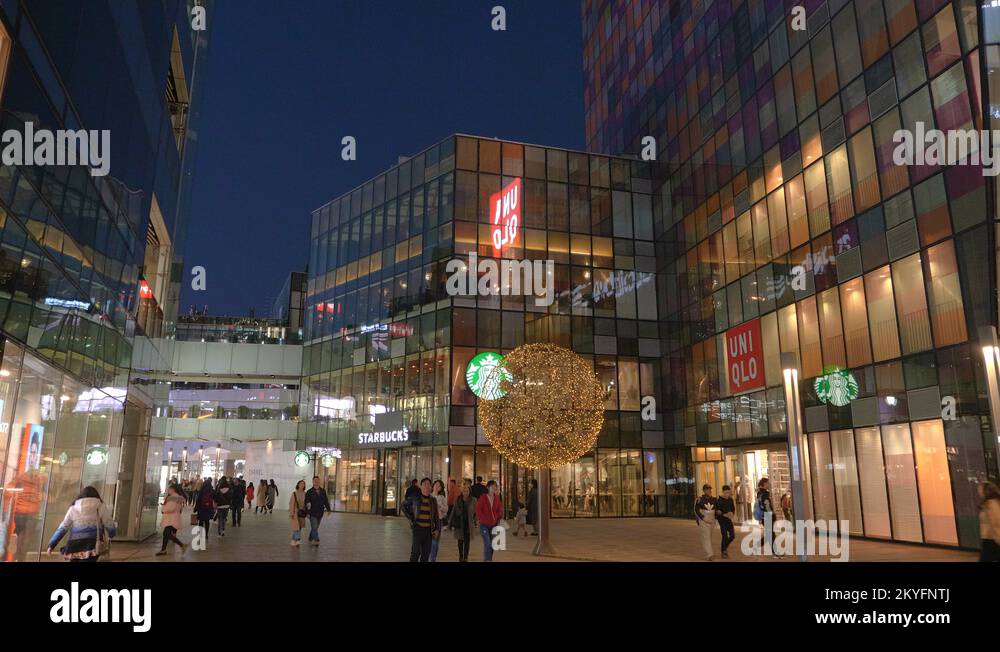 Shopping mall night sanlitun beijing Stock Videos & Footage - HD and 4K ...