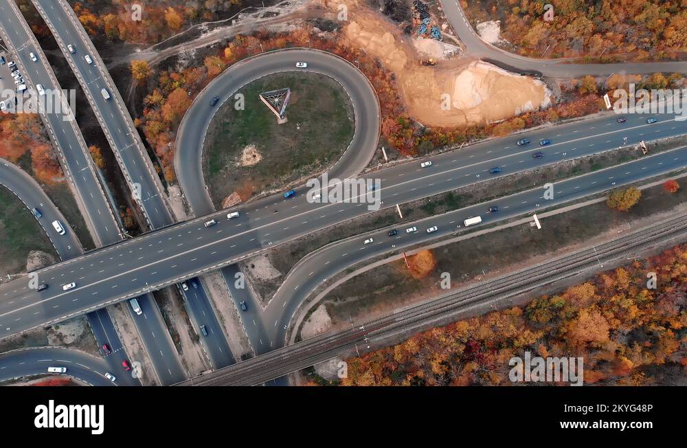 Junction of roads Stock Videos & Footage - HD and 4K Video Clips - Alamy