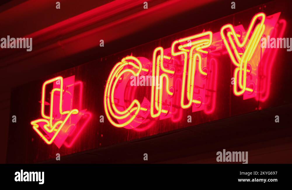 Nightlife nightclub sign banner Stock Videos & Footage - HD and 4K ...