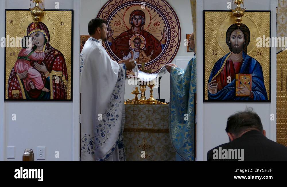 Orthodox priests praying Stock Videos & Footage - HD and 4K Video Clips ...