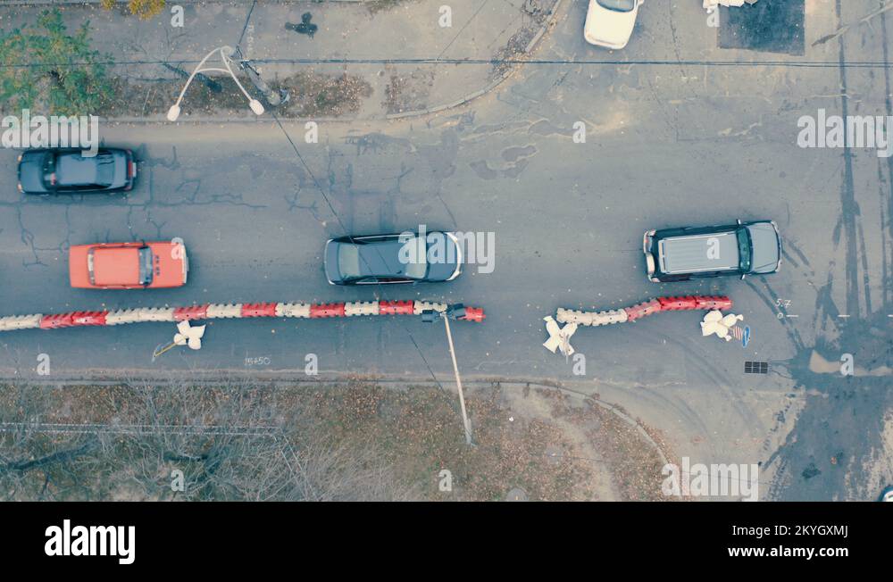 Road Partially Blocked Stock Videos And Footage Hd And 4k Video Clips