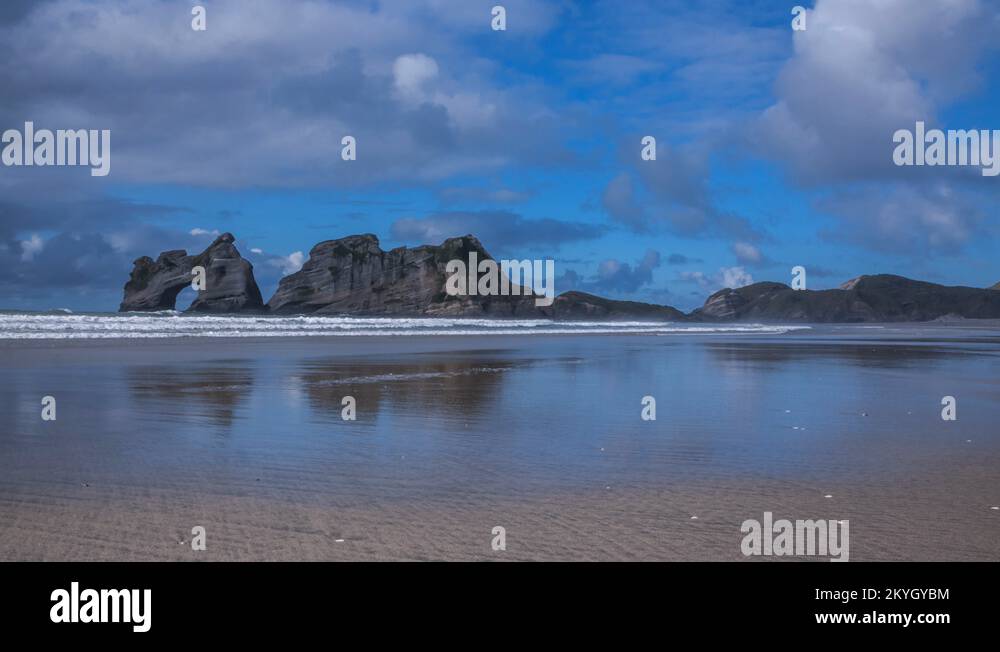 Wharariki beach Stock Videos & Footage - HD and 4K Video Clips - Alamy