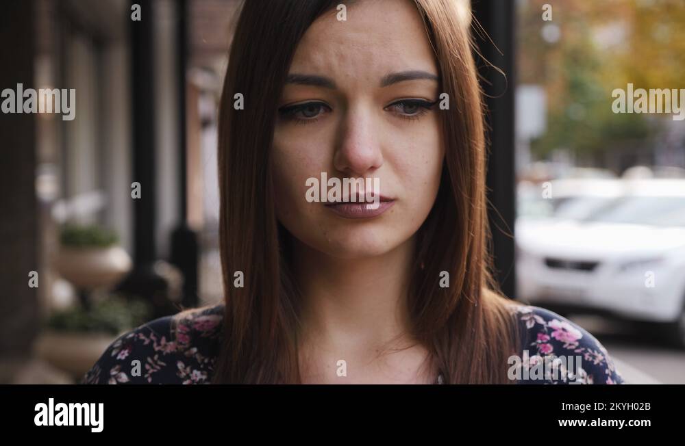 Portrait upset girl crying Stock Videos & Footage - HD and 4K Video Clips - Alamy
