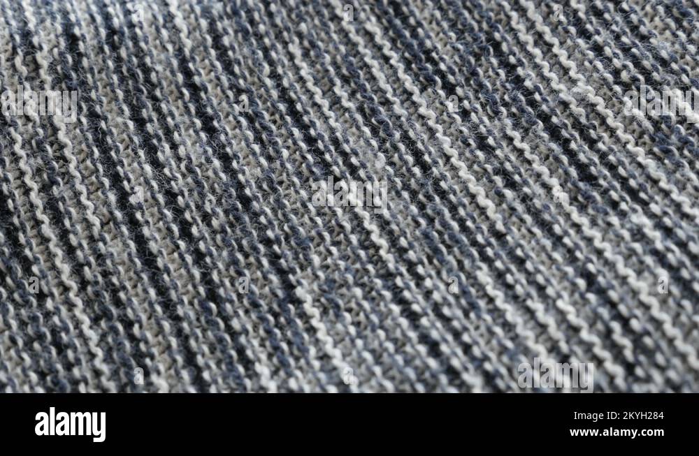 Fabrics made of multiple loops of yarn slow pan 4K video Stock Video ...