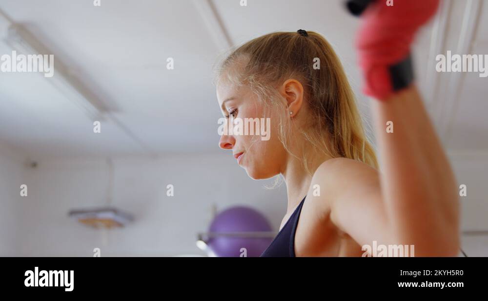 Female boxer exercising skipping rope Stock Videos & Footage - HD and ...