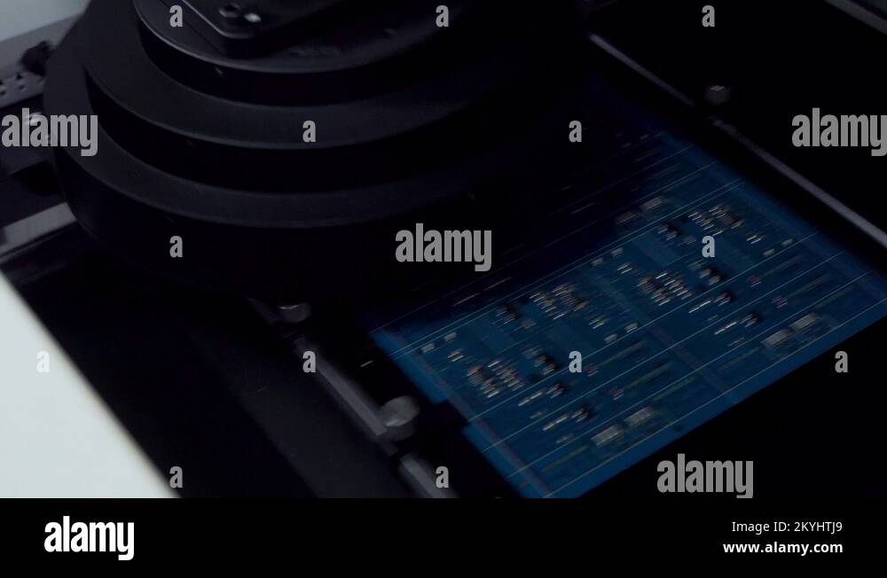 Quality control inspection electronic circuit Stock Videos & Footage ...