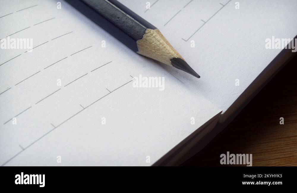 Pencil note pad Stock Videos & Footage - HD and 4K Video Clips - Alamy