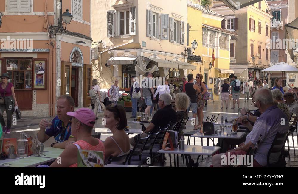 Corfu cafe Stock Videos & Footage - HD and 4K Video Clips - Alamy