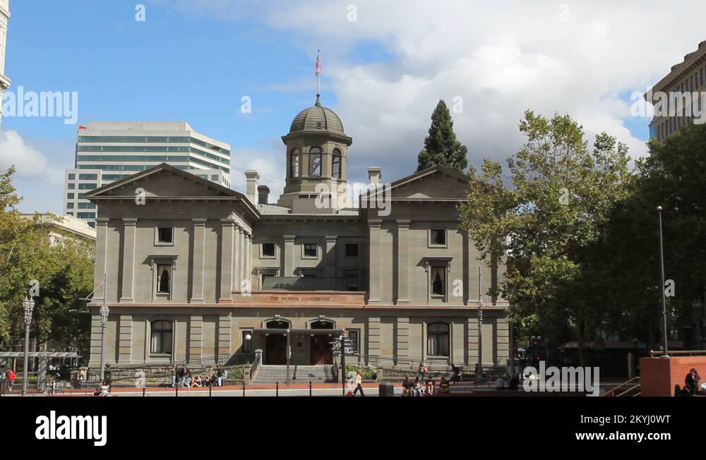 The pioneer courthouse Stock Videos & Footage - HD and 4K Video Clips ...