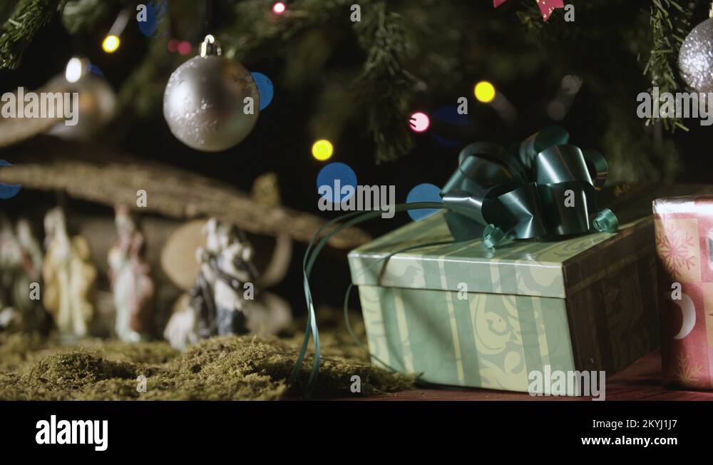 Christmas nativity scene christmas tree Stock Videos & Footage - HD and ...