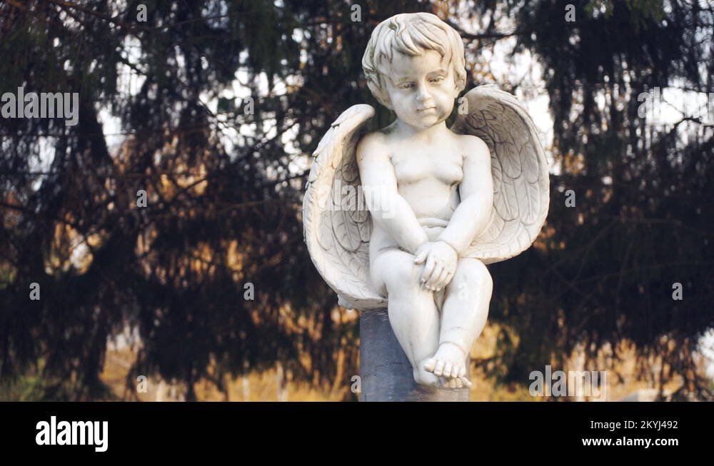 Marble statue of an angel Stock Videos & Footage - HD and 4K Video ...