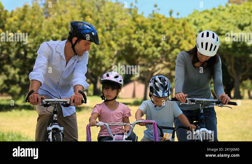 Family biking helmet Stock Videos & Footage - HD and 4K Video Clips - Alamy