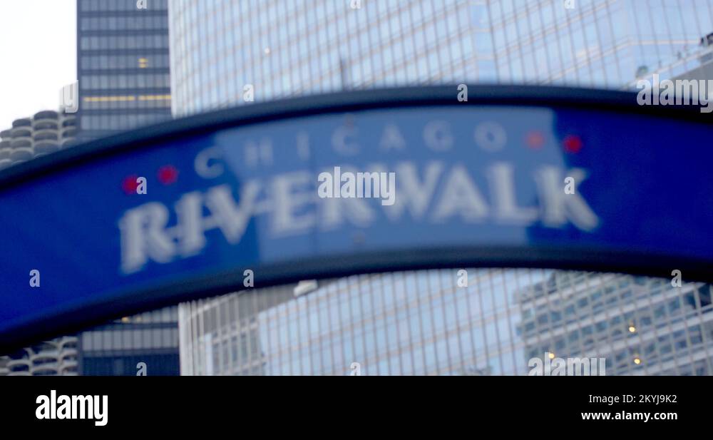 Chicago riverwalk sign Stock Videos & Footage - HD and 4K Video Clips ...