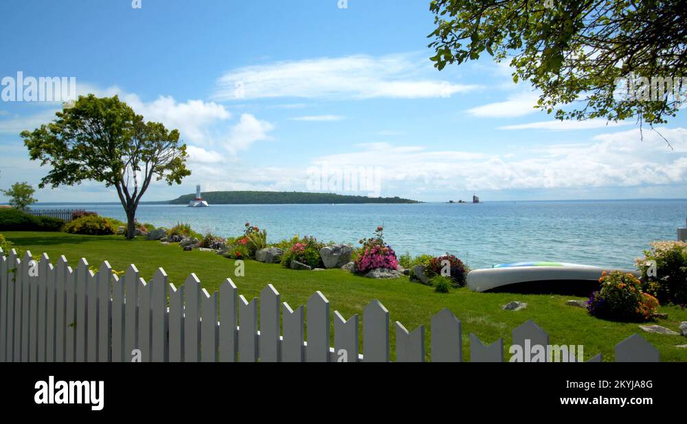Mackinac island beach Stock Videos & Footage - HD and 4K Video Clips ...