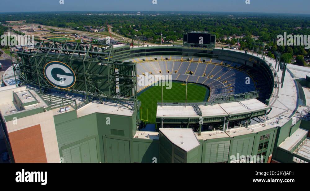 Lambeau Field, Green Bay Packers Stadium Stock Video Footage - Alamy