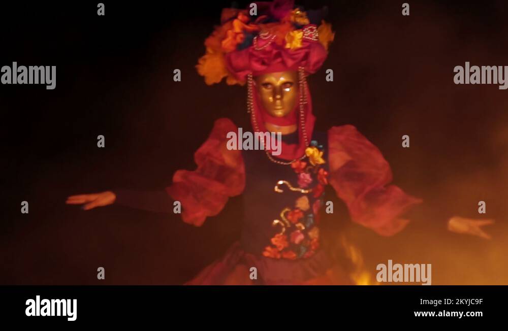 Fire masquerade Stock Videos & Footage - HD and 4K Video Clips - Alamy