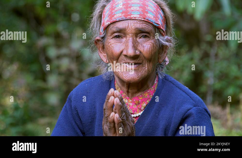 Portrait nepali woman kathmandu nepal Stock Videos & Footage - HD and ...