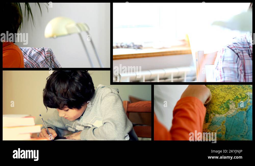 Young boy drawing map Stock Videos & Footage - HD and 4K Video Clips ...