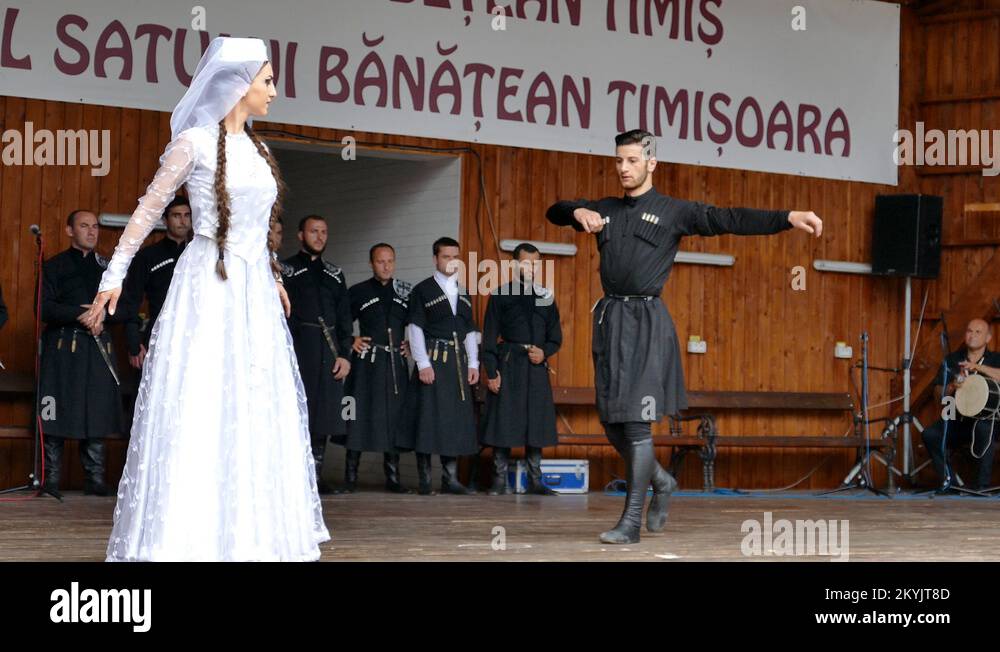 Dancers in traditional costume georgia Stock Videos & Footage - HD and ...