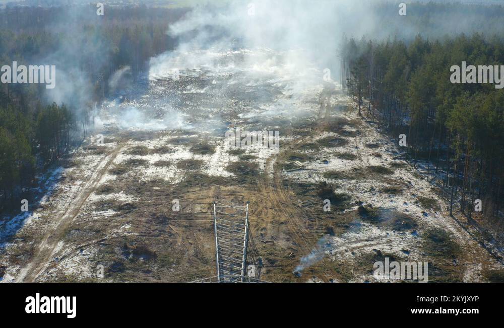 Power line's right of way Stock Videos & Footage - HD and 4K Video ...