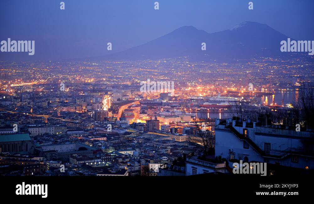 Naples skyline night mount vesuvius Stock Videos & Footage - HD and 4K ...