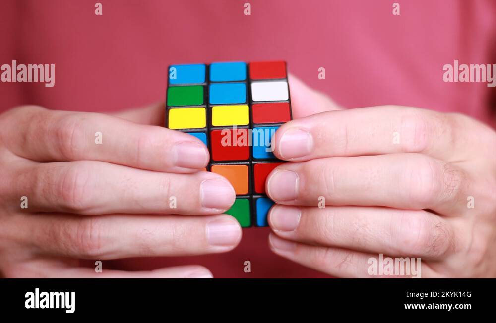Man holding rubiks cube Stock Videos & Footage - HD and 4K Video Clips ...