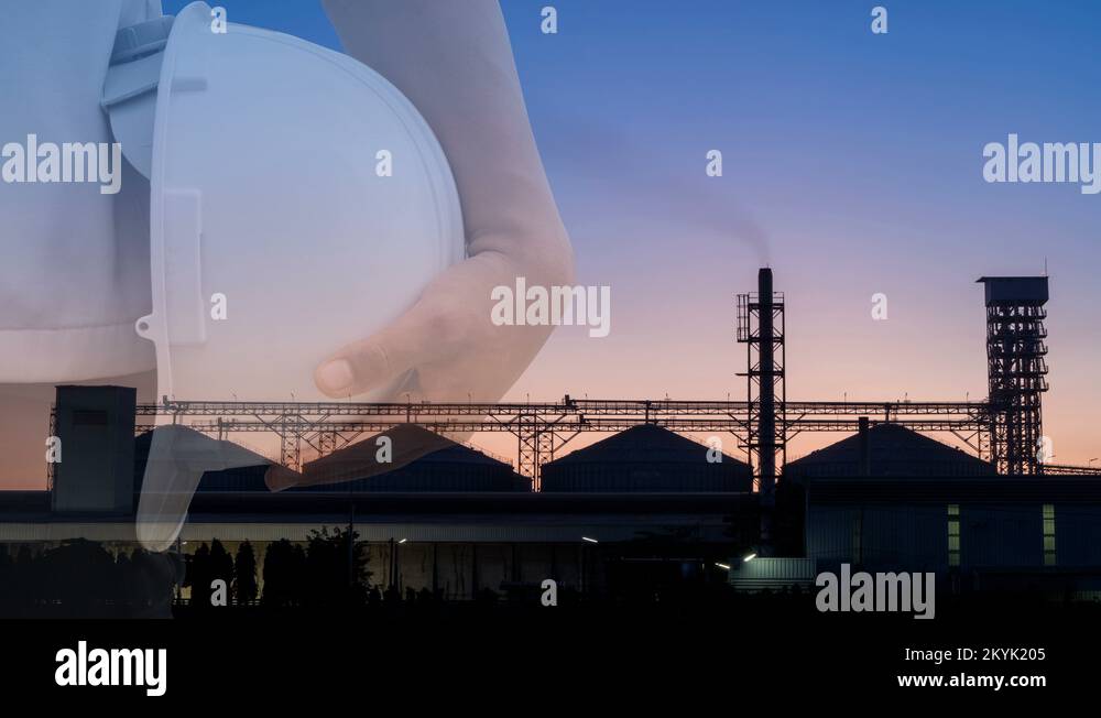 Engineer hold helmet safety Stock Videos & Footage - HD and 4K Video ...