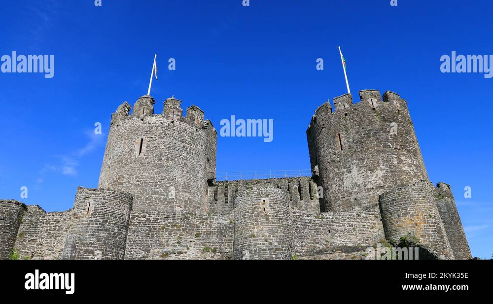 Famous welsh castles Stock Videos & Footage - HD and 4K Video Clips - Alamy