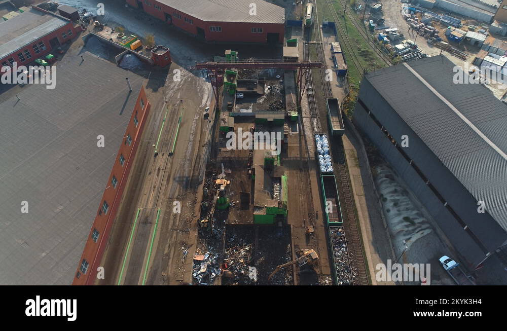 Scrap metal loaded freight train Stock Videos & Footage - HD and 4K ...