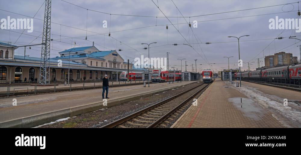 Vilnius train station Stock Videos & Footage - HD and 4K Video Clips ...