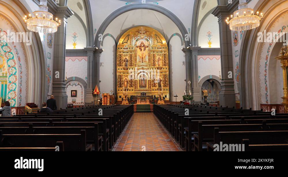 California mission church chapel Stock Videos & Footage - HD and 4K ...