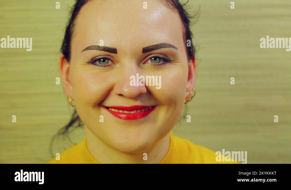Womans face close up joy happy Stock Videos & Footage - HD and 4K Video ...