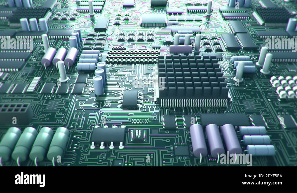 Electronic circuit loop circuit Stock Videos & Footage - HD and 4K ...