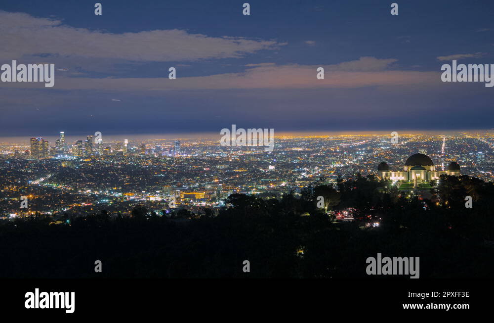 Hollywood night view Stock Videos & Footage - HD and 4K Video Clips - Alamy