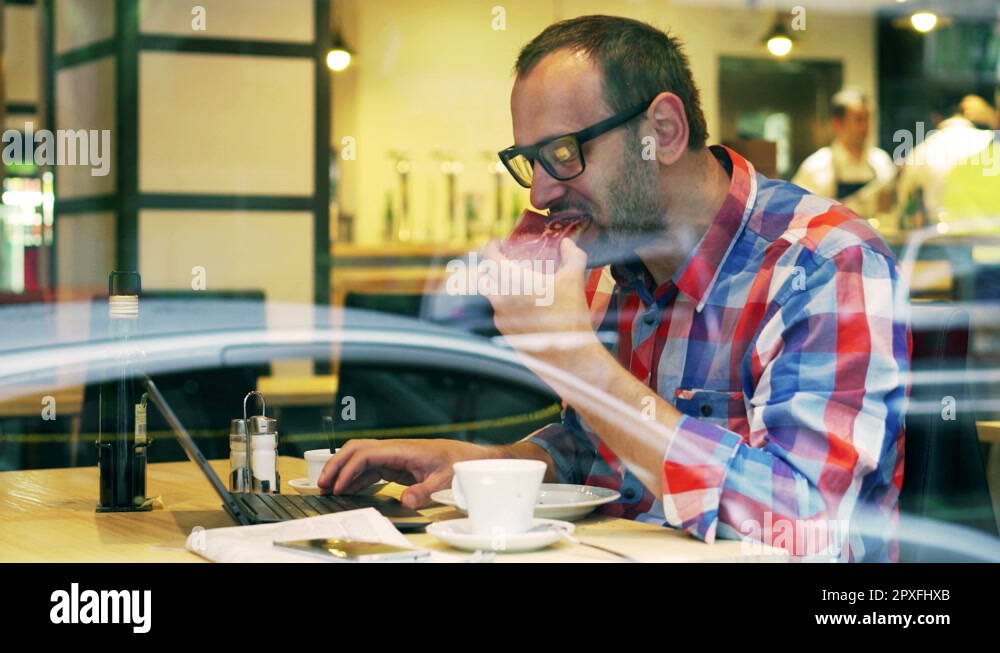 Man eating ham Stock Videos & Footage - HD and 4K Video Clips - Alamy
