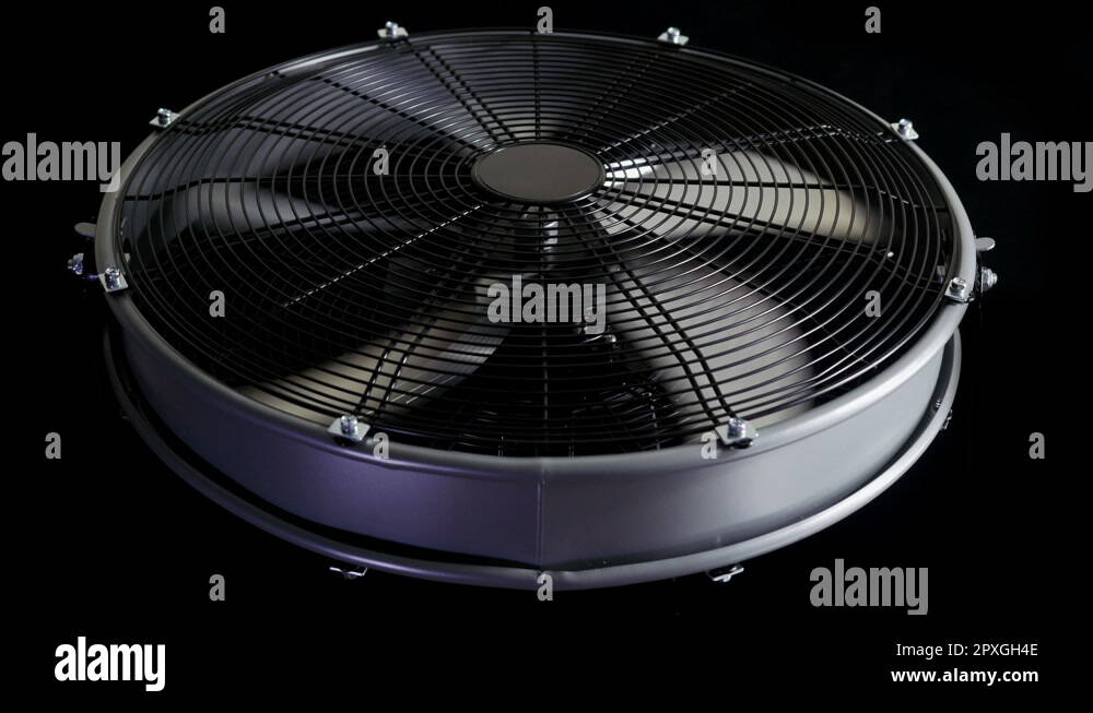 Slow rotating ventilation fan. 4K UHD Stock Video Footage - Alamy