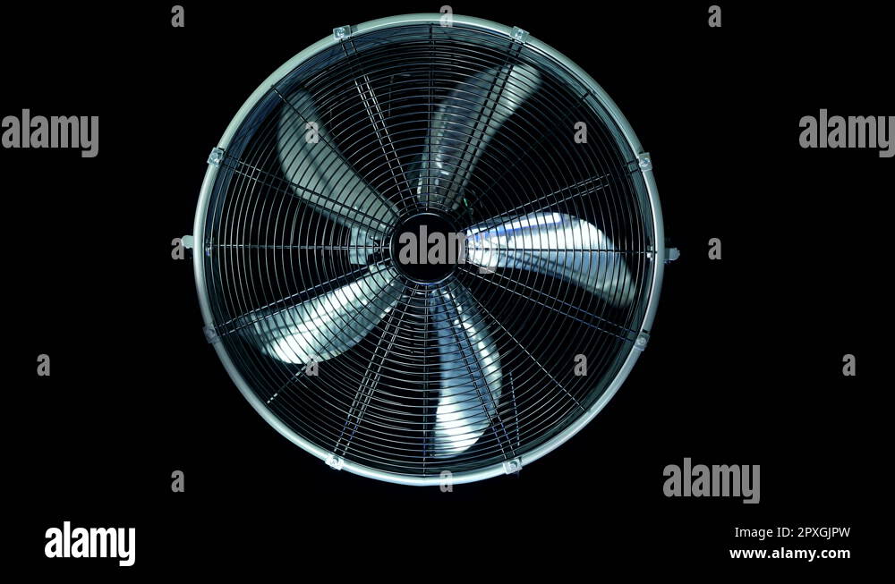 Slow rotating ventilation fan. 4K UHD Stock Video Footage - Alamy