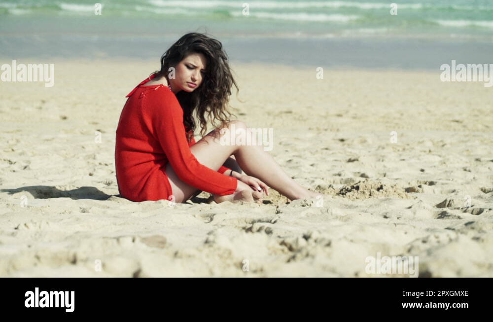 Woman holiday unhappy beach Stock Videos & Footage - HD and 4K Video ...
