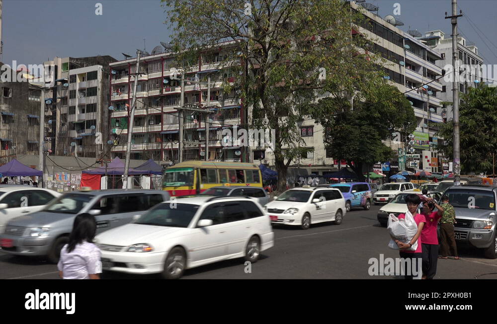Burmese street scene Stock Videos & Footage - HD and 4K Video Clips - Alamy