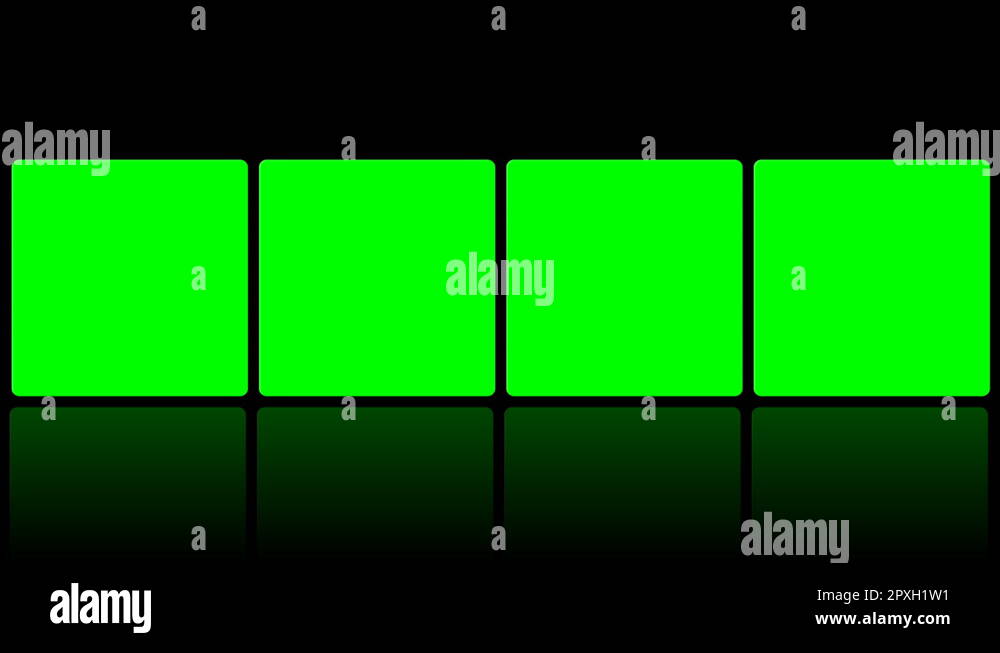 transitions Green Screen FX room hi-tech projection commerce displays ...