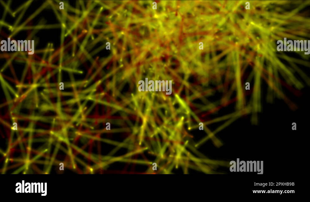 4k Fiber lines particle background,branches smoke firework,debris ...