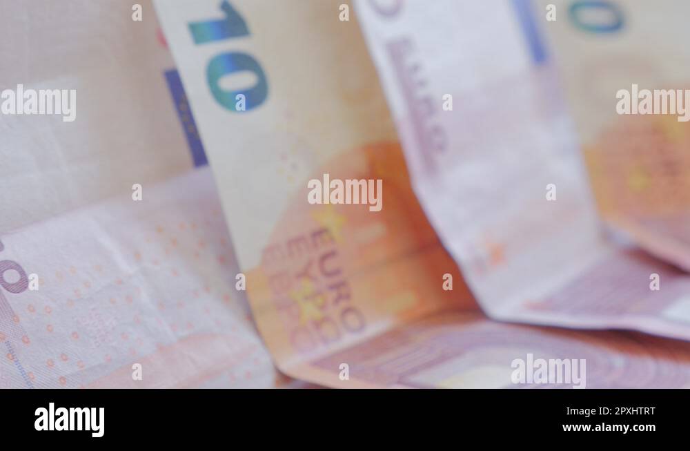 Euro paper bank notes Stock Videos & Footage - HD and 4K Video Clips ...