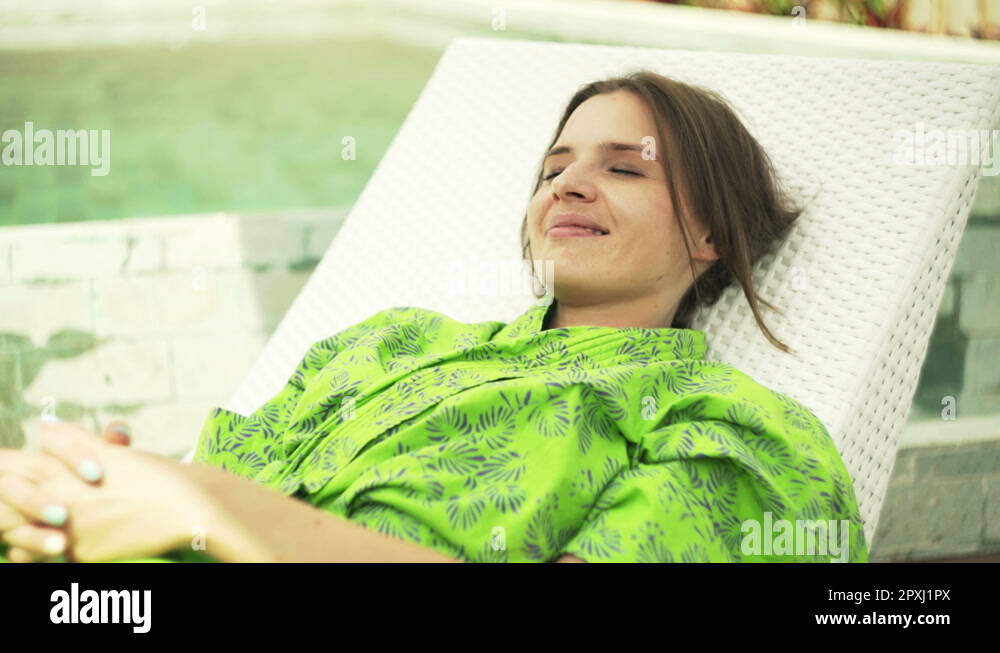 Woman sleeping pool Stock Videos & Footage - HD and 4K Video Clips - Alamy