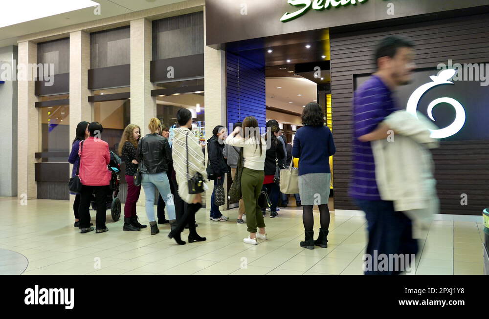 Japanese restaurant sign mall Stock Videos & Footage - HD and 4K Video ...