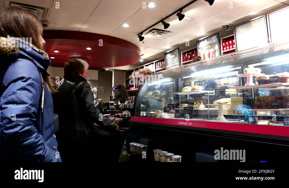 Starbucks line Stock Videos & Footage - HD and 4K Video Clips - Alamy